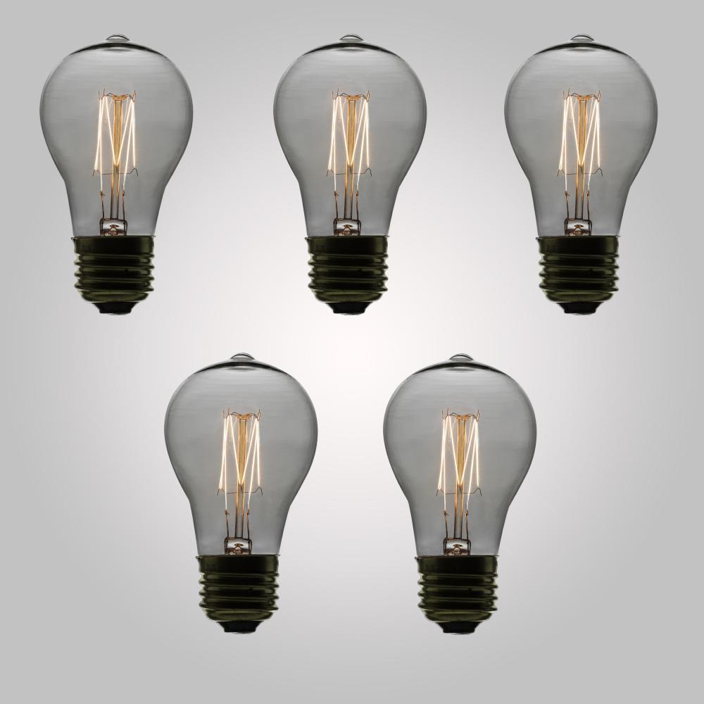 SINGLE 11-Watt Incandescent PS50 Vintage Edison Light Bulb, Squirrel ...